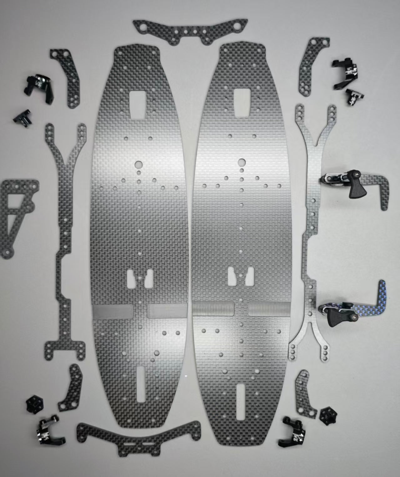 3Racing Cero M210/M225 Mini Carbon Fiber Upgrade Set - Full Chassis ...